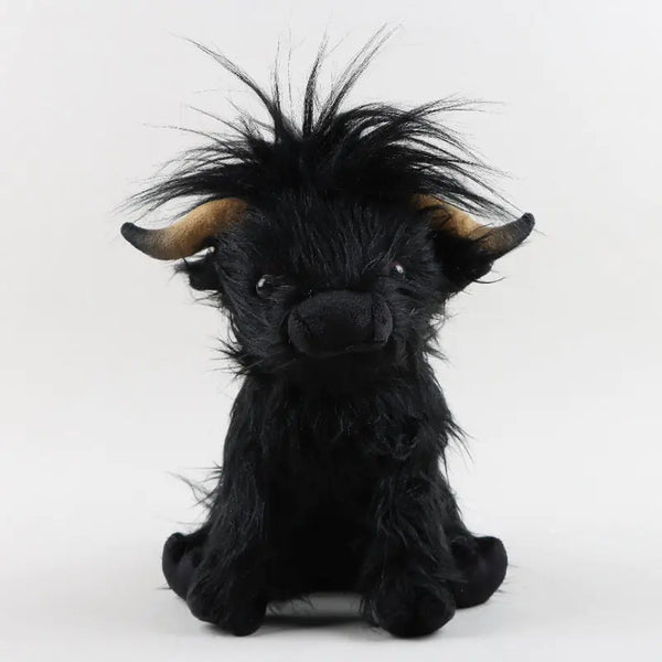 Highland Cow Plush Toy – FluffyCoo